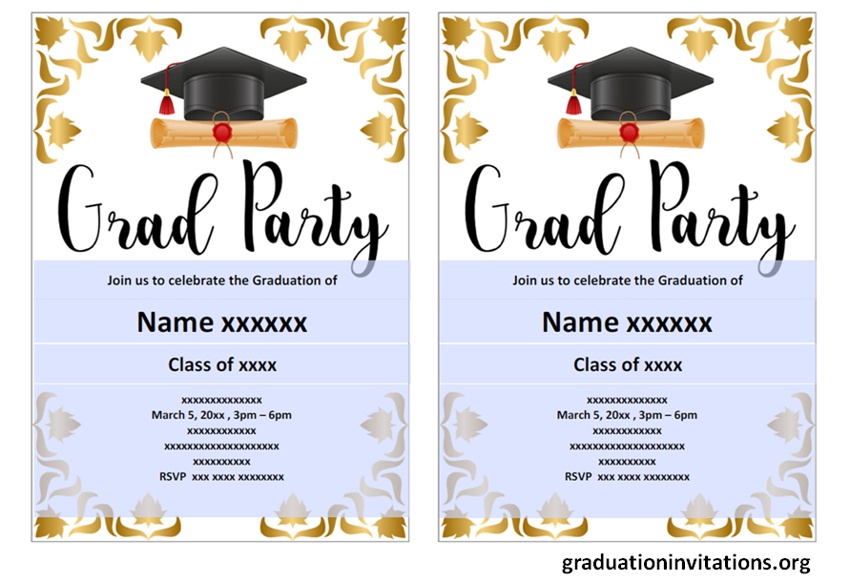 How To Make Graduation Invitations Graduation Invitations